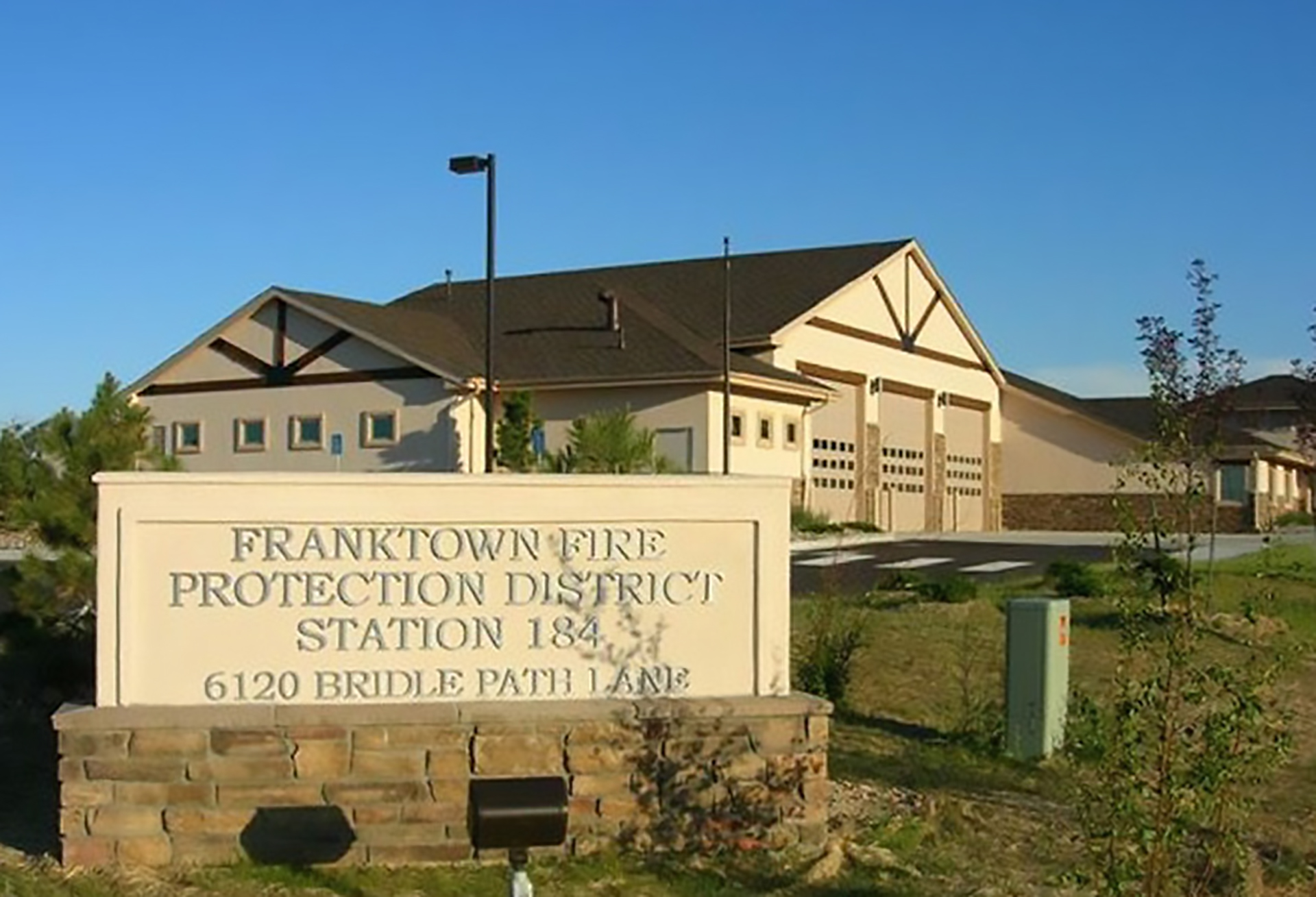 Franktown Fire #184 - dcb Construction Company